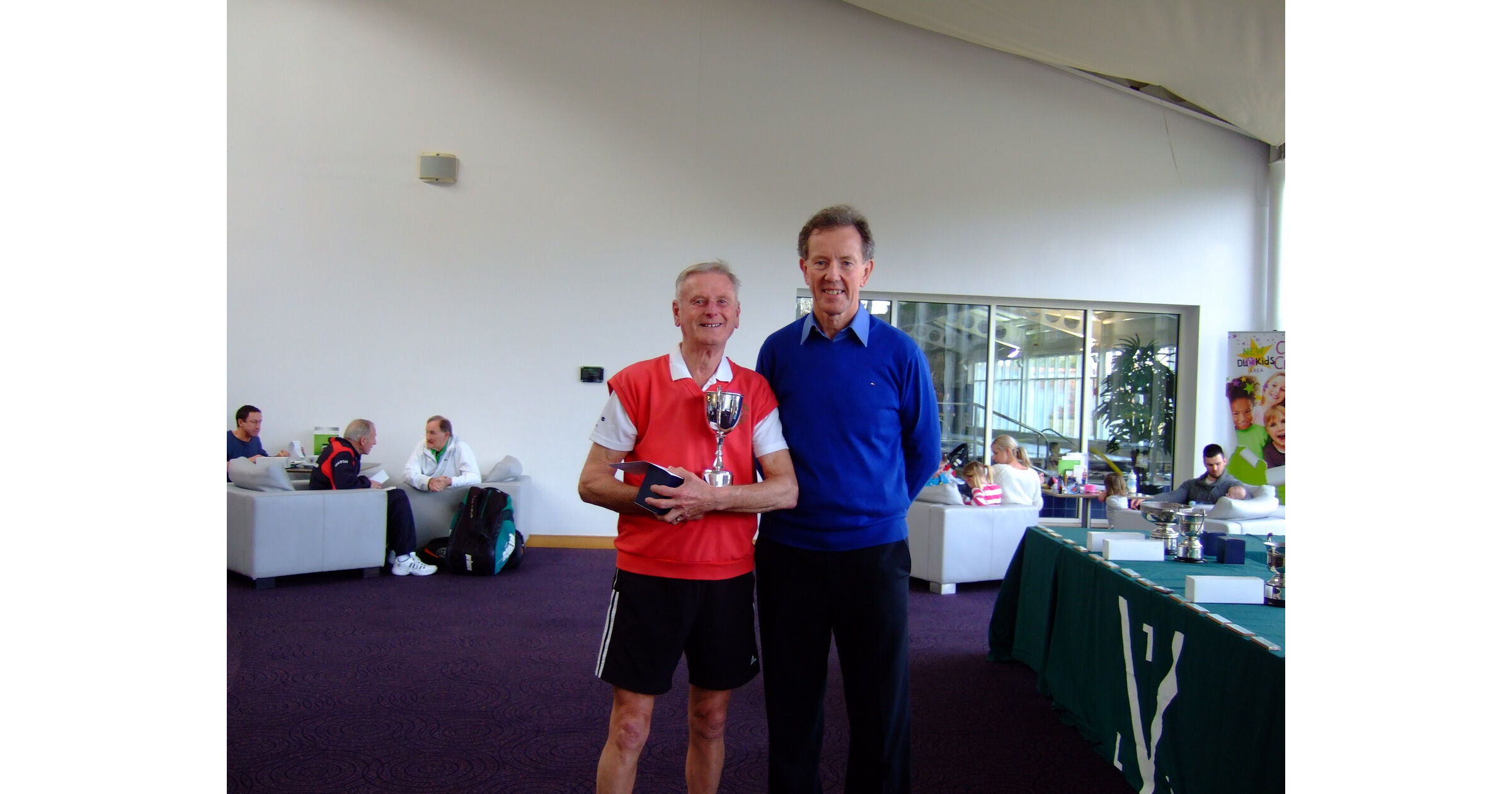 Tom Baron - Over 80s National Champion